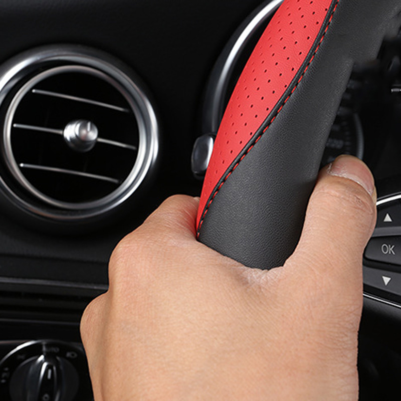 Toyota Innova Car leather steering wheel cover perforated all season ...