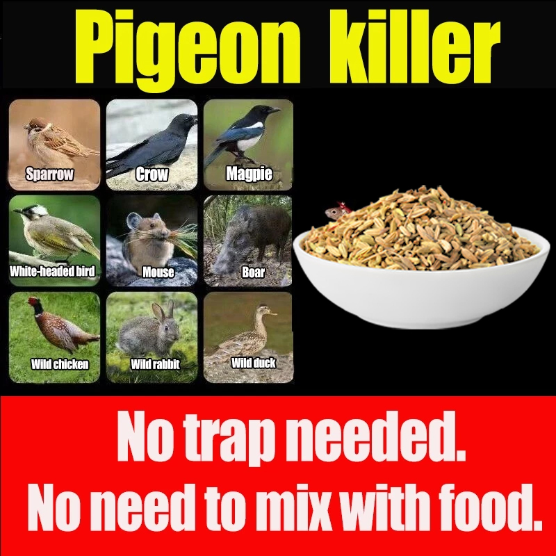 [Ready Stock] racun burung bird killer 500g Bird repellent pigeon ...