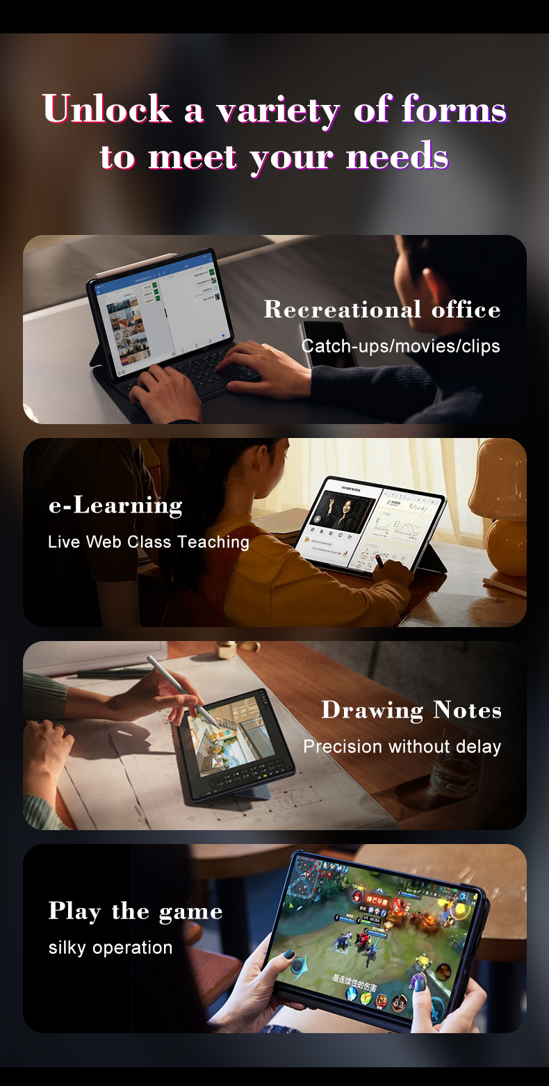 NUMVIBE P70 Pro Tablet Snapdragon 888 11inch Android 13 1TB Learning ...