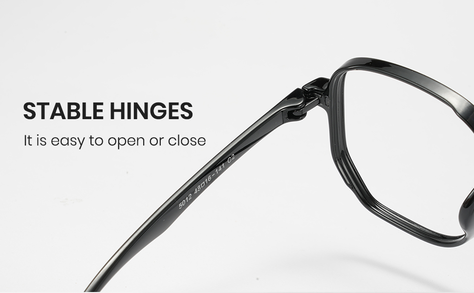 Cyxus Anti Blue Light Glasses Polygon Irregular Large Square Eye ...