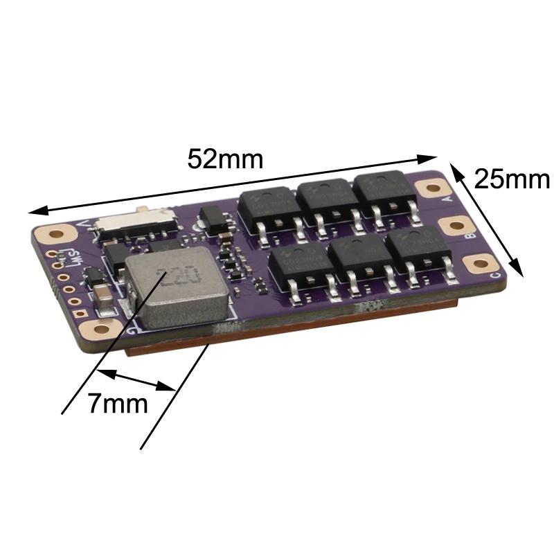 NEEBRC 2-6S 65A AM32 ESC PRO 32-bit Speed Controller With 5V/6V/7.4V 5A ...