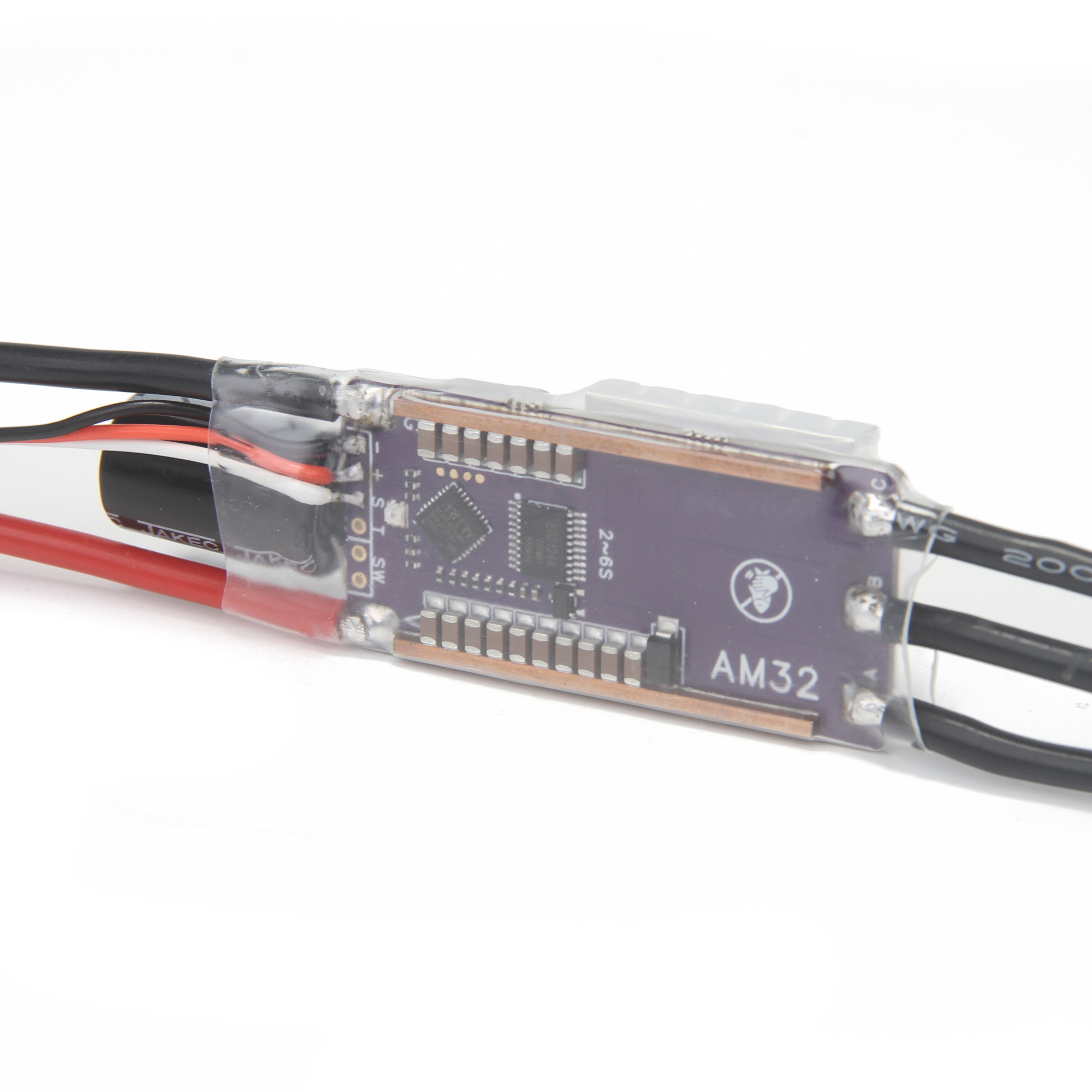 NEEBRC 2-6S 65A AM32 ESC PRO 32-bit Speed Controller With 5V/6V/7.4V 5A BEC Module Support PWM ...