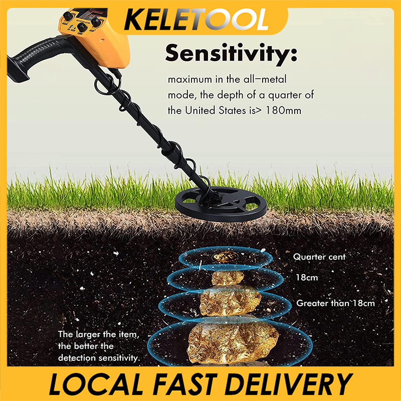 Gold Detector metal detector GTX5030 Water Proof Underground High ...
