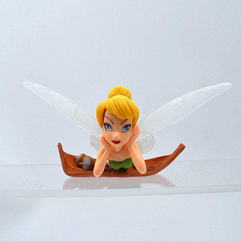 4Pcs/Set 4cm-9cm Tinkerbell Tinker Bell Flower Elves Princess Cartoon ...