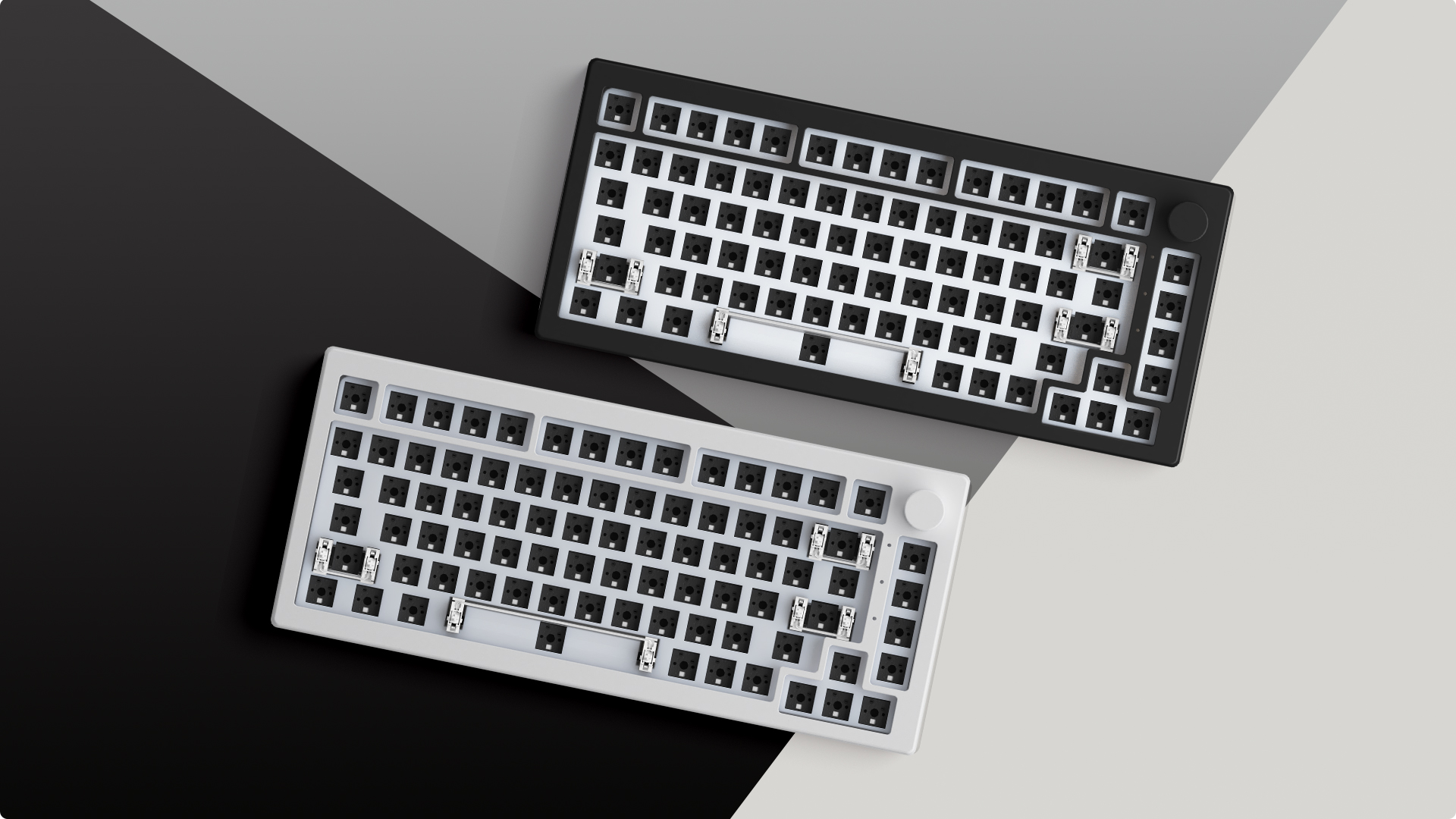 Akko 5075B VIA Barebone Kit with 5-pin, Hotswap, RGB, South-facing PCB ...