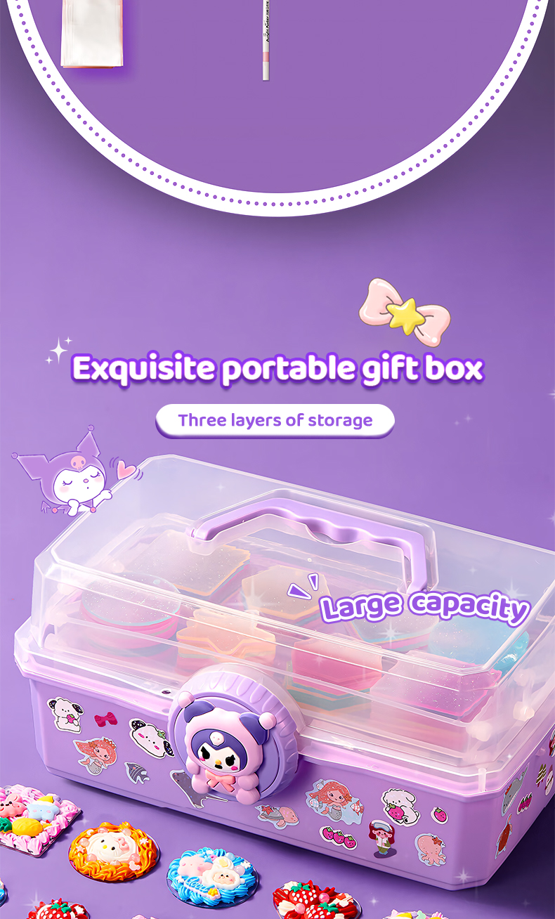 Kiumo Guka Cream Glue DIY Set Gila Toys For Kids Girl Educational Toys ...