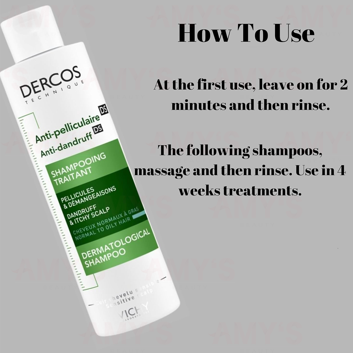💚PUASA 2026💚Vichy Dercos Shampoo 200ML, Vichy Dercos Aminexil, Anti ...