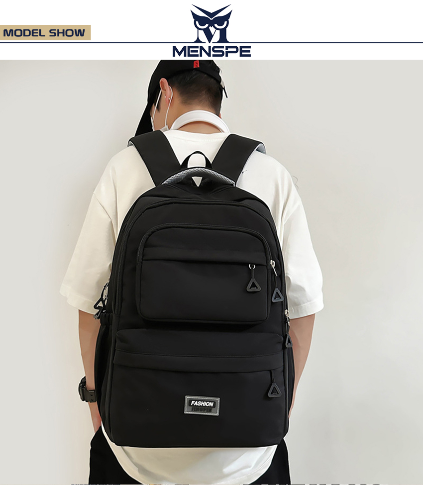 MENSPE Fashion Men’s Backpack Unisex Travel Bag Portable Laptop ...