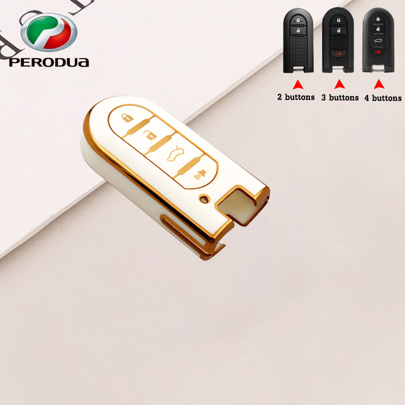 Perodua 2/3/4 Buttons Car Key Cover Perodua Remote Key Case For Perodua ...