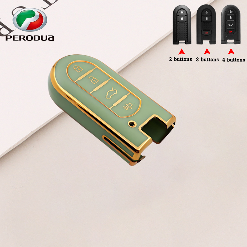 Perodua 2/3/4 Buttons Car Key Cover Perodua Remote Key Case For Perodua ...