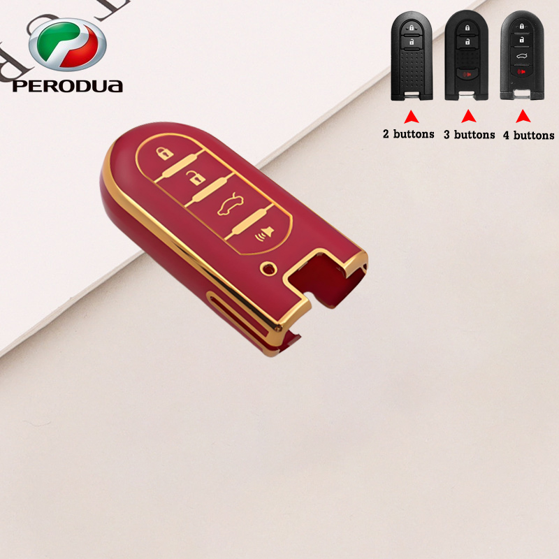 Perodua 2/3/4 Buttons Car Key Cover Perodua Remote Key Case For Perodua ...