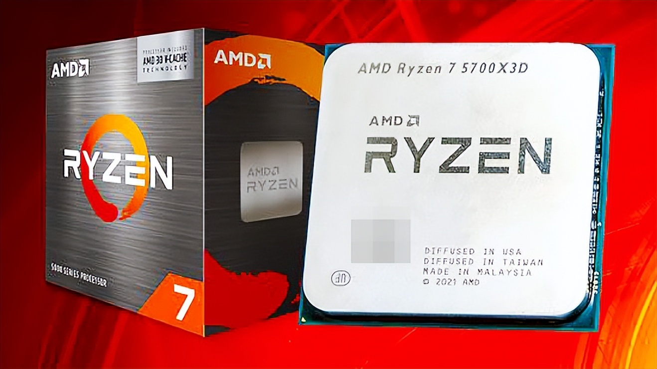 AMD R7 5700X3D 5800X3D Ryzen 7 Gaming Processor New Ryzen 5000 Series 3.0GHz 3.4 GHz 8-Core 16 ...