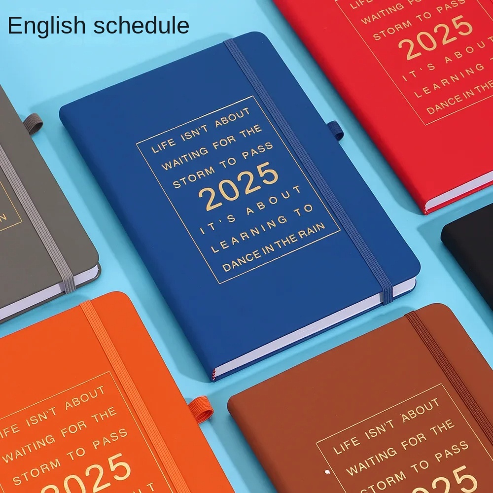Plan English Version 365 Day Plan Time Management Record Notebook ...