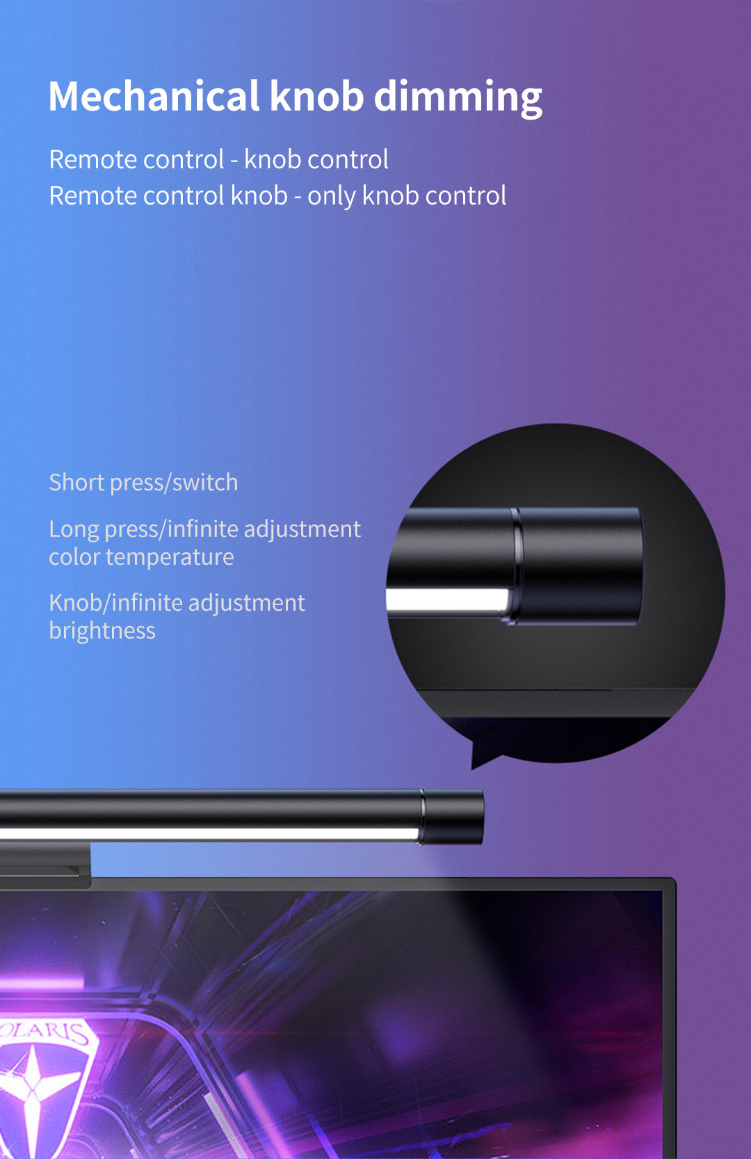 LYMAX Eyes Protection Mechanical Knob Screen Hanging Light | Shopee ...