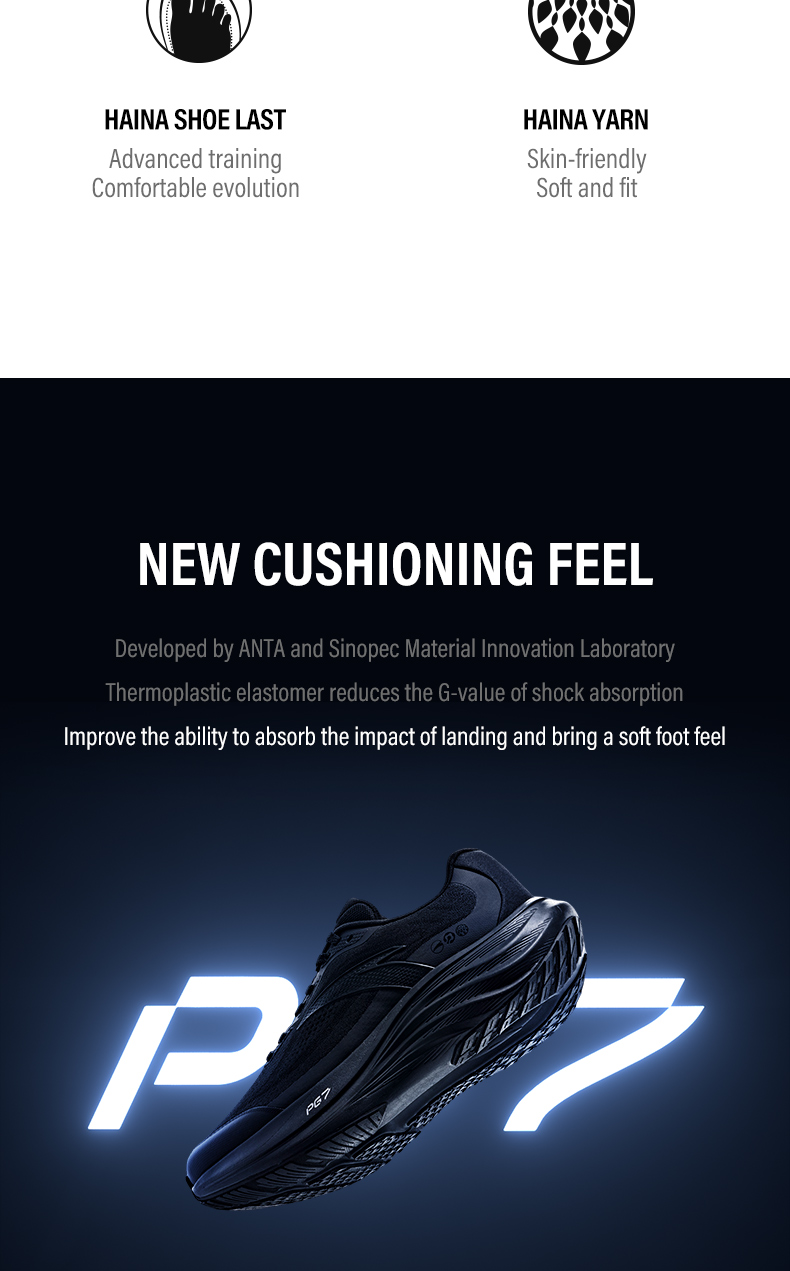 [3-10KM+] ANTA Men Travel 1.5 PG 7 Running Shoes LSD Racing Training Larian Kasut Jogging ...