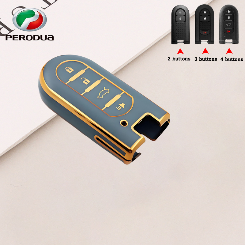 Perodua 2/3/4 Buttons Car Key Cover Perodua Remote Key Case For Perodua ...