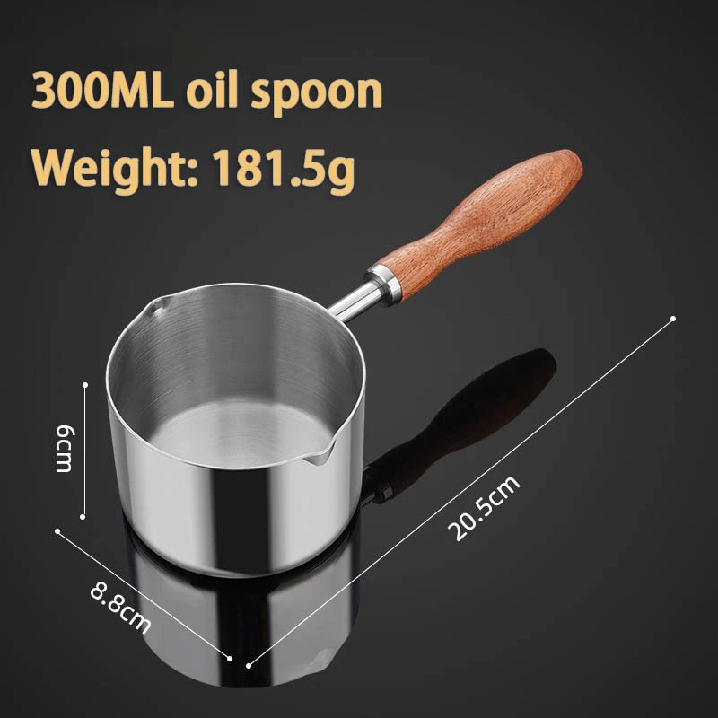 【Malaysia Spot Sale】Mini Saucepan Small sized Pot with Rosewood Handle ...