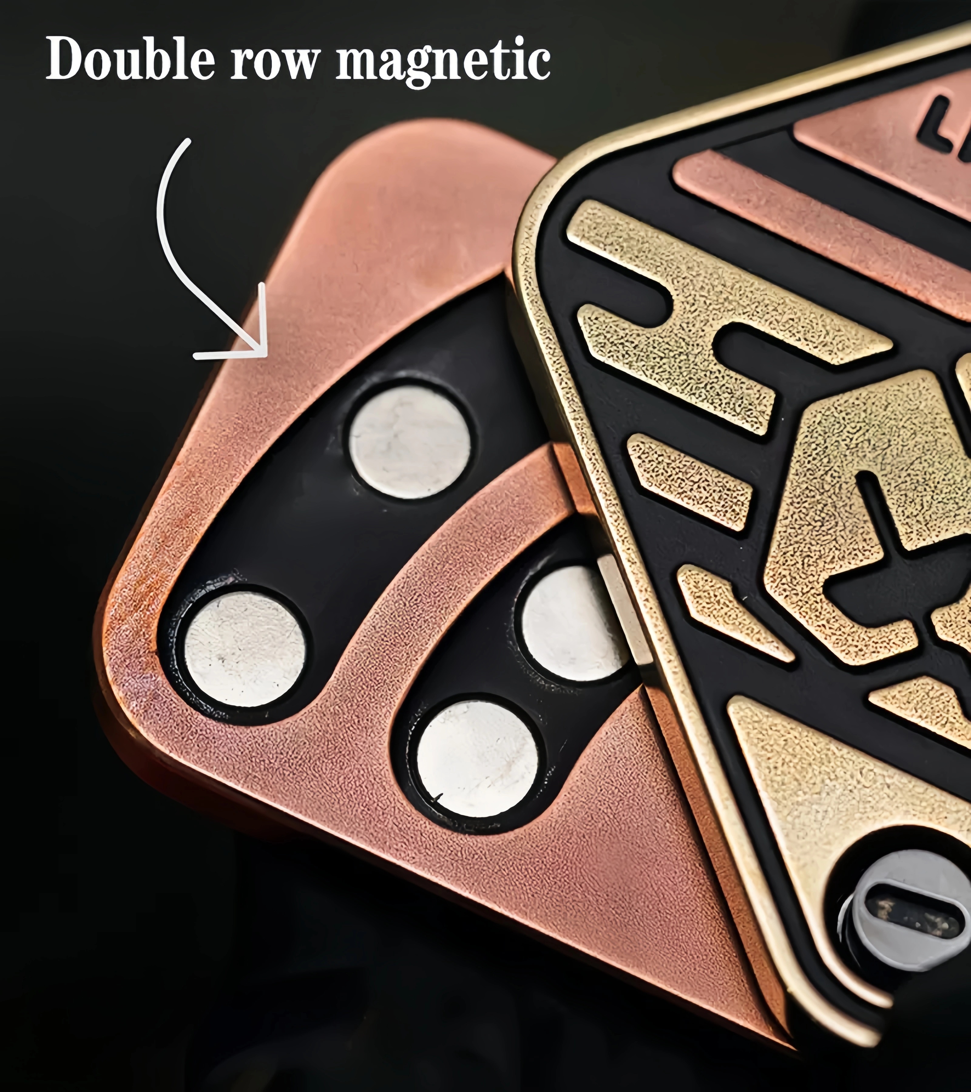 Local Ready Stock 【Kaeroi】AK Skull Poker Stainless Steel Fidget Slider ...