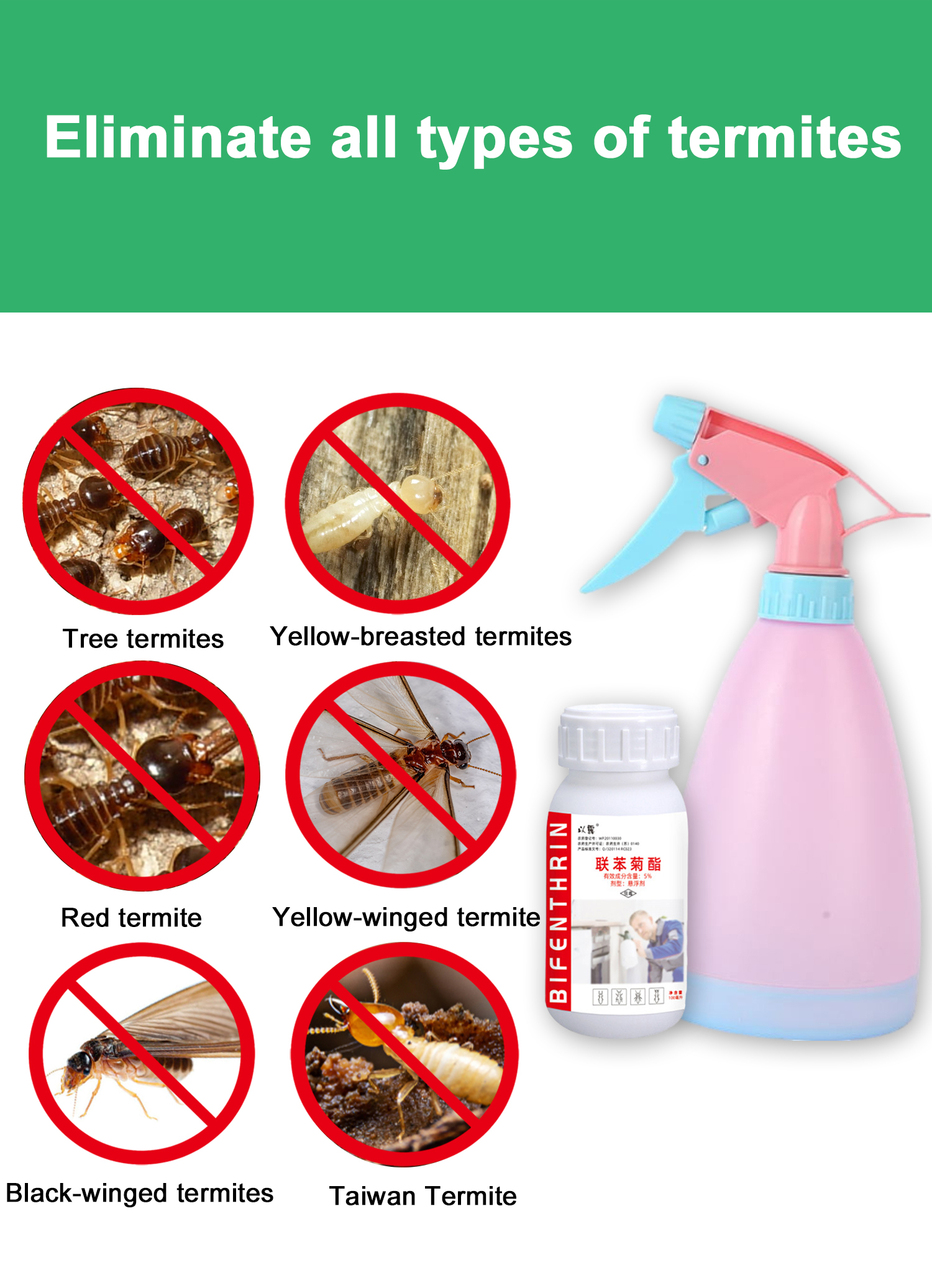 50 yearstermite-free！！ ubat semut termite killer anai killer spray racun anai anai Kill termite ...