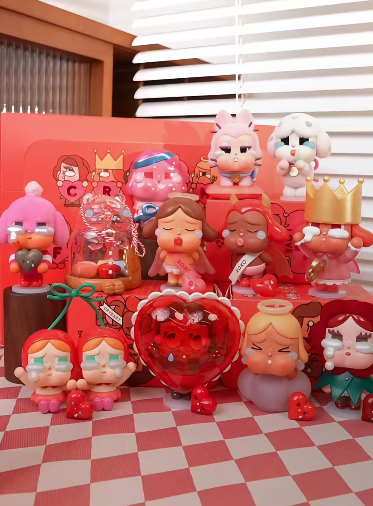 CRYBABY CRYING FOR LOVE series official Genuine art toy | Shopee Malaysia
