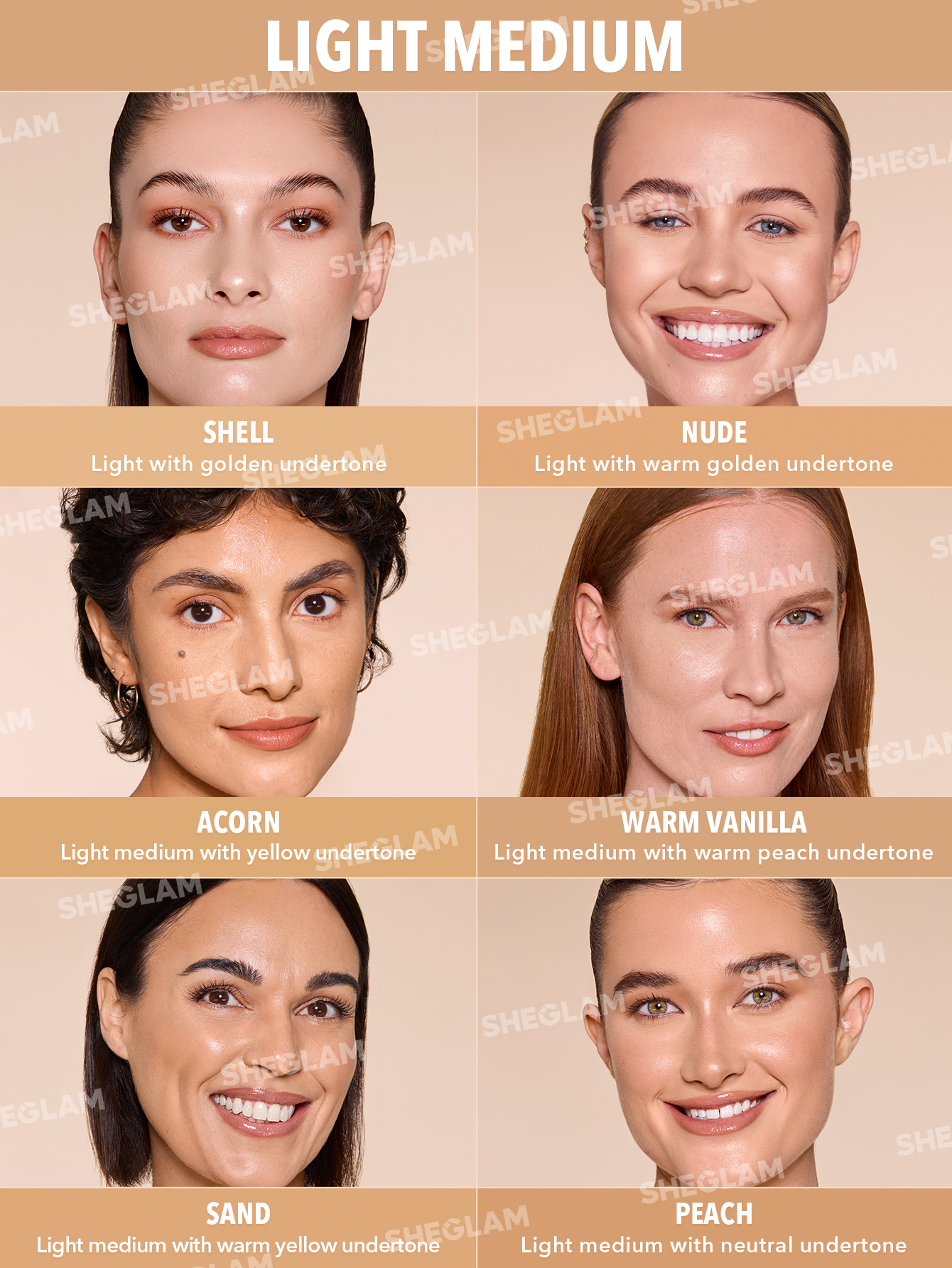 SHEGLAM Skin Magnet High Coverage Flawless Face Foundation Stick Long ...