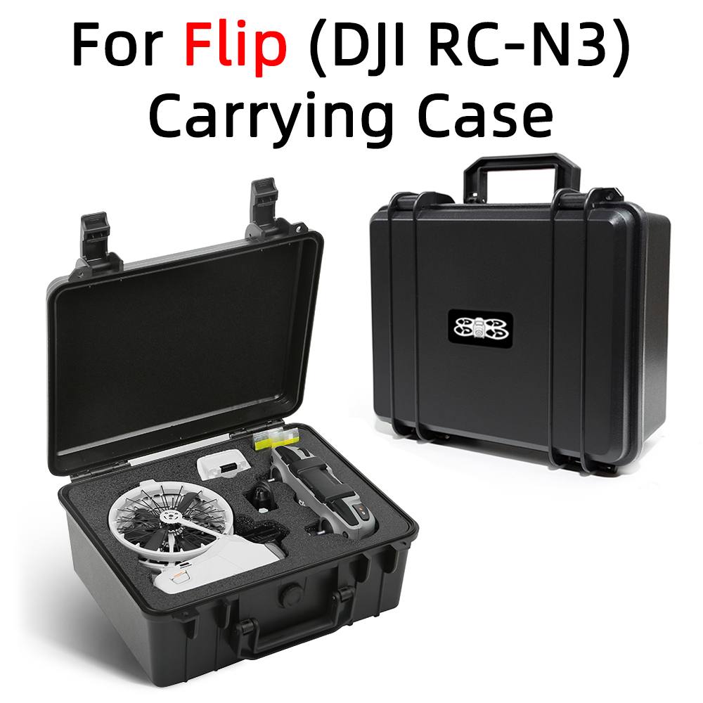 Folding Drone Suitcase For DJI Flip Triple Electrical Case Storage Box ...