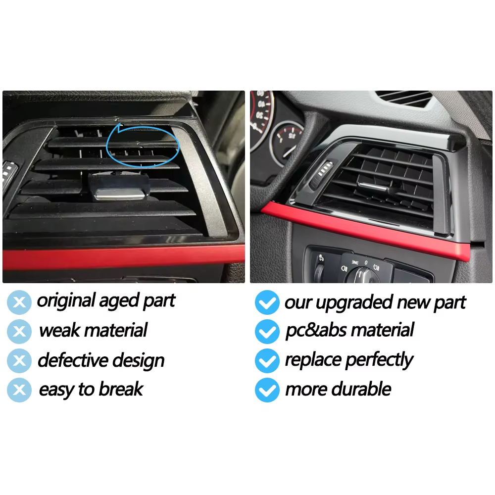 RHD Car Right Air Conditioning AC Vent Grill Outlet Panel Frame Cover ...
