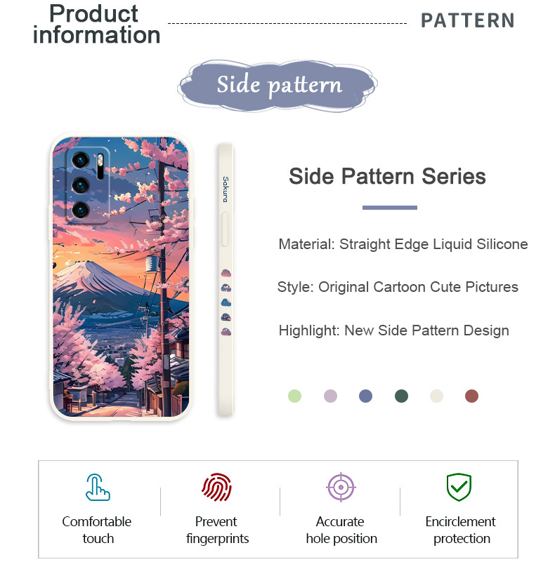Sunset Scenery Phone Case For Huawei P60 P50 P40 P30 P20 Pro Lite ...