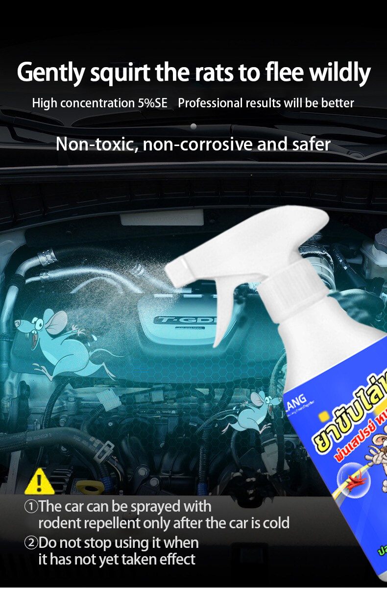 【No rats in 30 years】Rat repellent, Rat off spray 500ML,Penghalau tikus ...