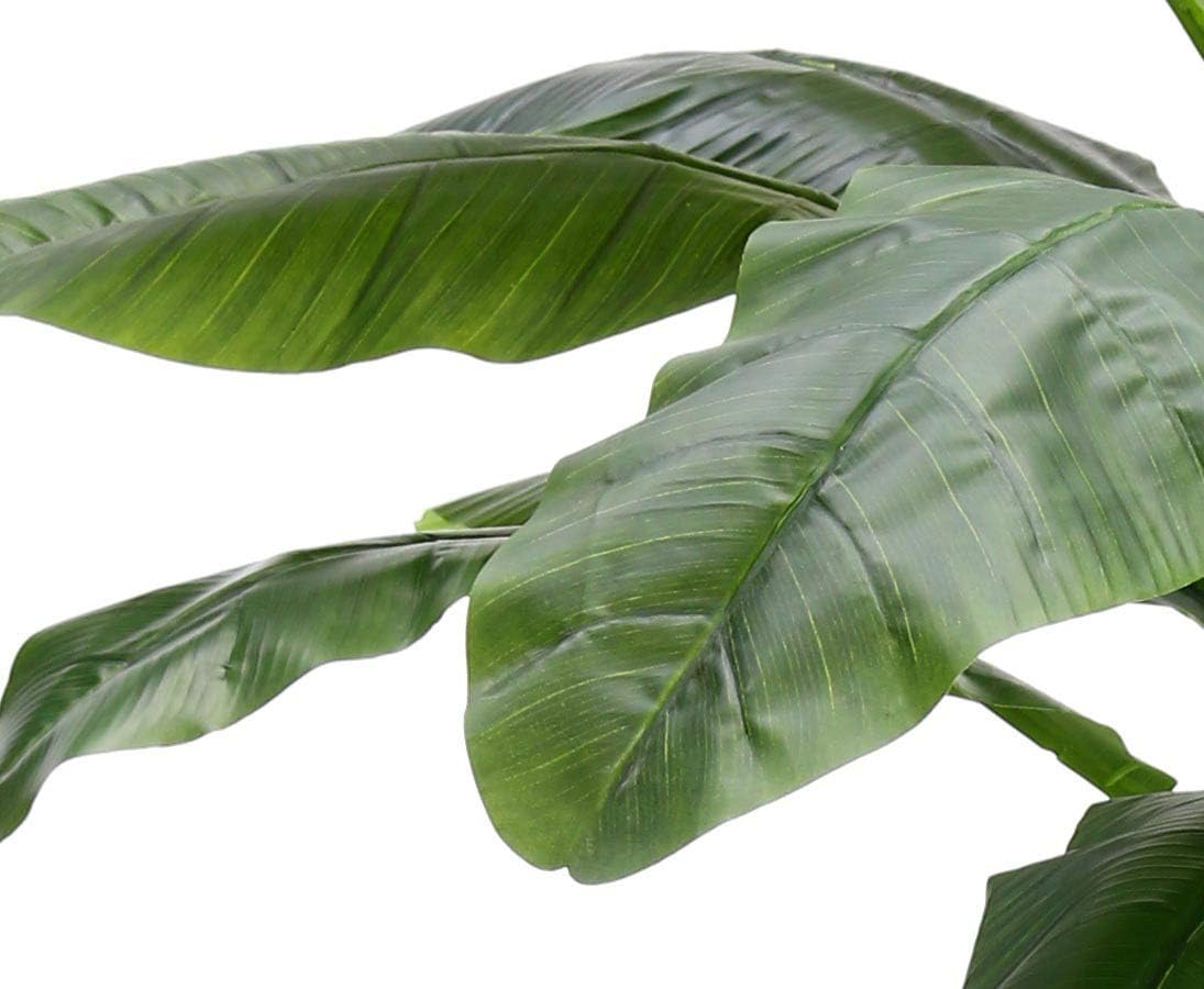 Artificial Tree, 4.6Ft Artificial Banana leaf tree, Nearly Natural for ...