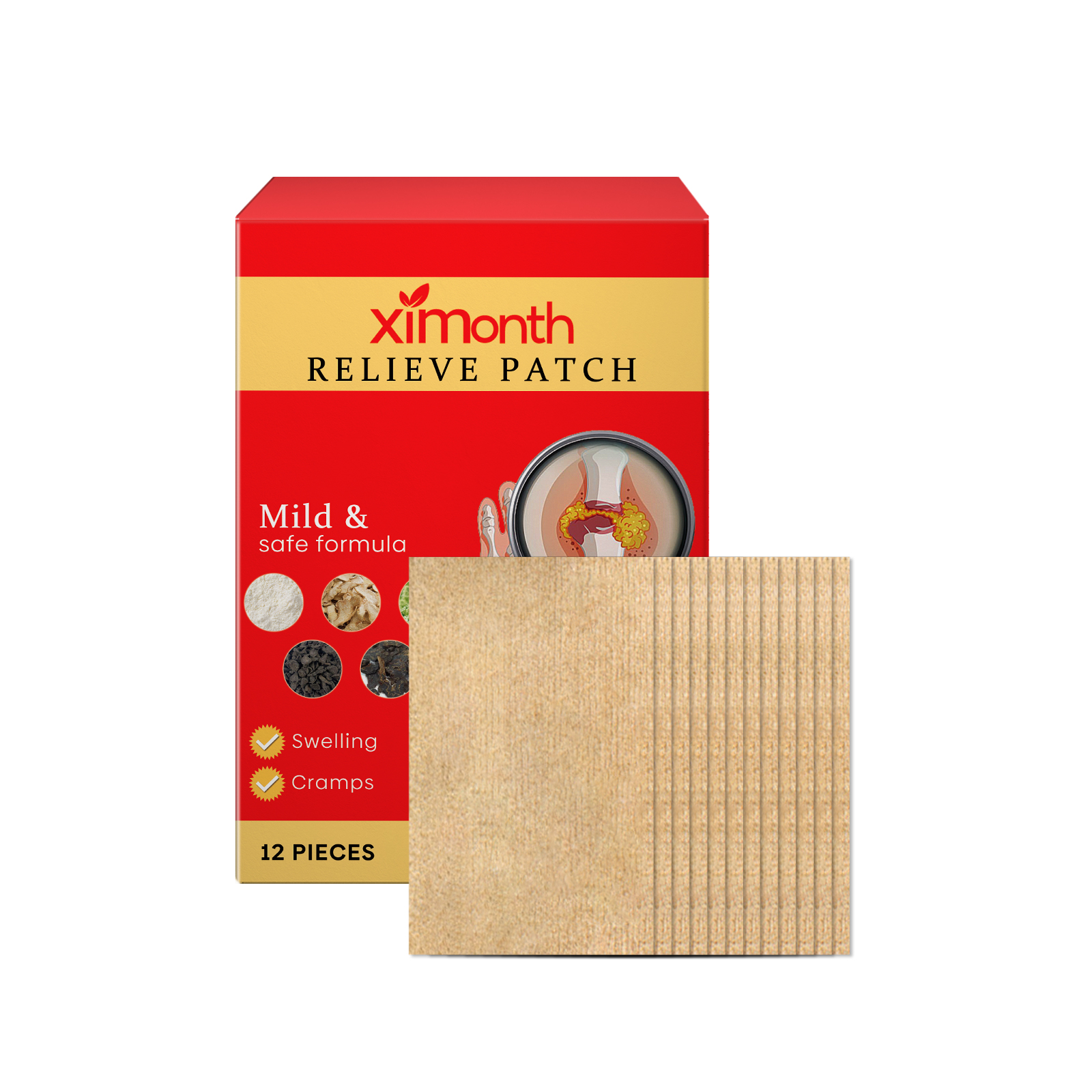 Joint Relieve Patch Pain Relief Reduce Inflammation Improve Blood ...