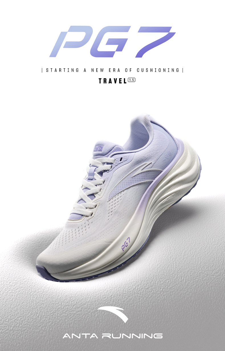 [3-10KM+] ANTA Women Travel 1.5 PG 7 Running Shoes 2E LSD Racing Training Kasut Jogging ...