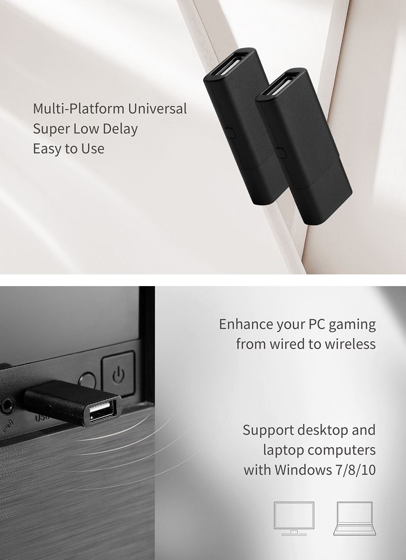 Gulikit Goku Wireless Controller Adapter for GuliKit Controllers PC ...
