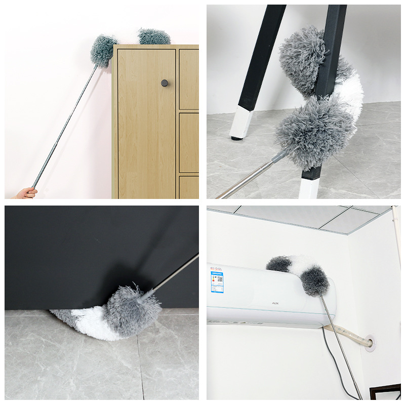Chicken feather duster fo r household dust removal, ceiling cleaning ...