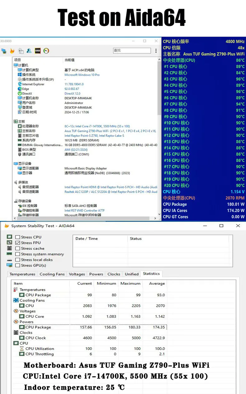 ICE Whale IW-6X 6 Heatpipes CPU Cooler Fan Low Profile Radiator Ultra ...