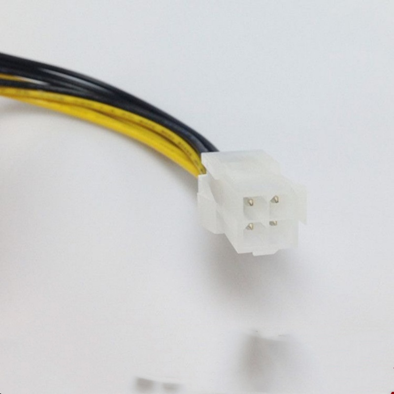 Computer Motherboard CPU Power Cord 4P to 8P 20cm Extension Cord 4pin ...