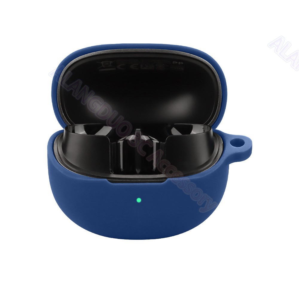 Silicone Case for QCY MeloBuds Pro AilyBuds Pro+ Case Solid Color Anti ...