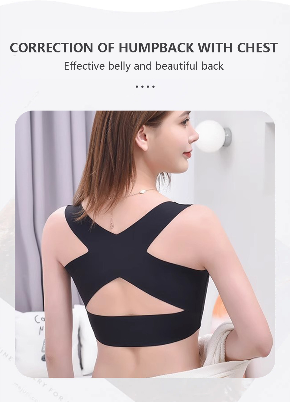 FallSweet Fitness Push Up Bras Women Wirefree Brassiere Cross Back Vest Underwear Adjustable Bra ...