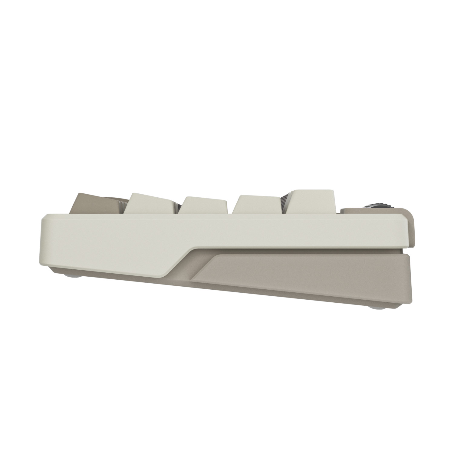 Royal Kludge RK M70 Mocha Grey 73 Key Tri-Mode Wireless With TFT Screen ...