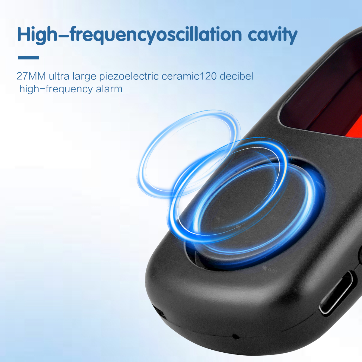 4 In 1 Camera Detector With LED Lamp Safety Alarm Device Vibration ...