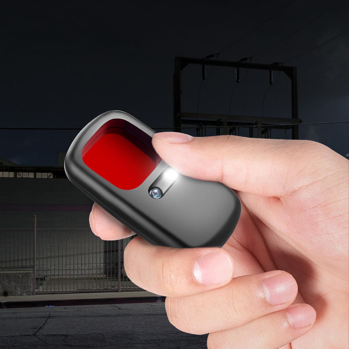 4 In 1 Camera Detector With LED Lamp Safety Alarm Device Vibration ...