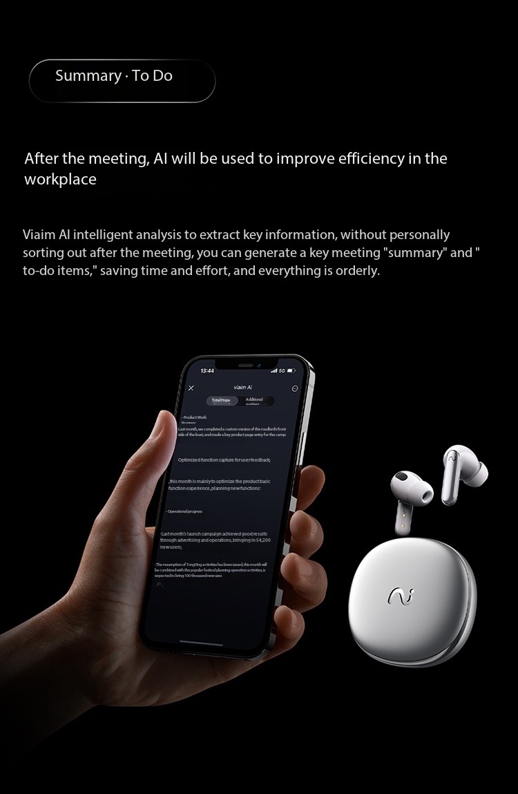 Iflytek Iflybuds Pro2 AI Conference headphone Pro2 Recording real-time ...