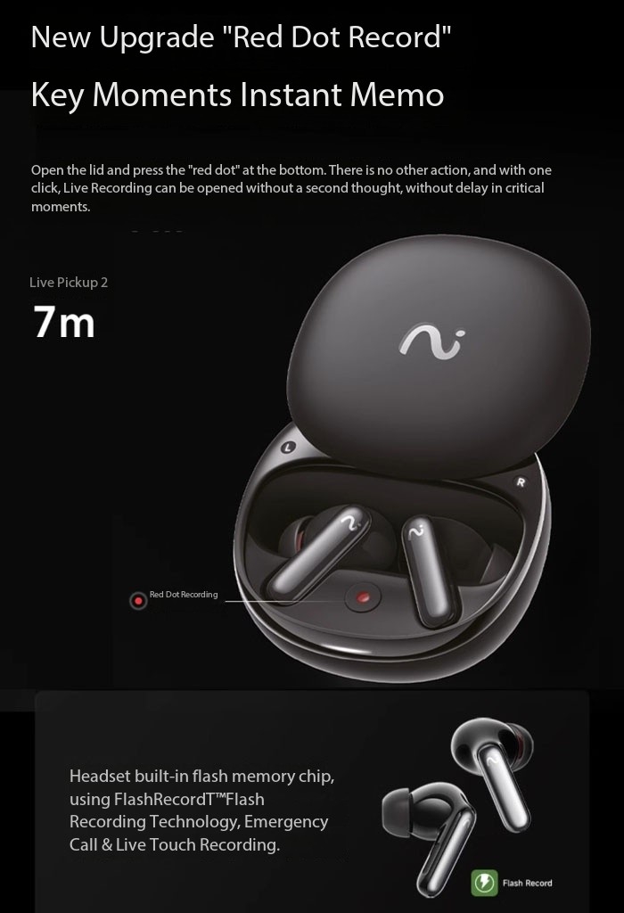 Iflytek Iflybuds Pro2 AI Conference headphone Pro2 Recording real-time ...