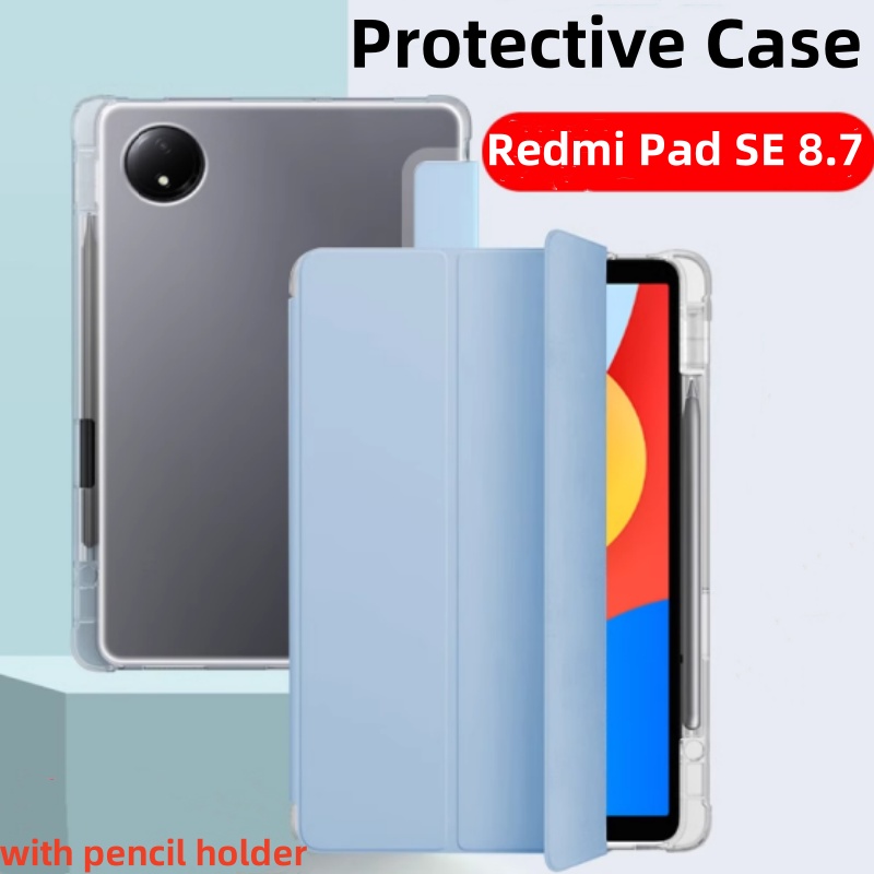 Case For Redmi Pad SE 8.7 with Pencil Holder Soft Magnetic Shell for ...