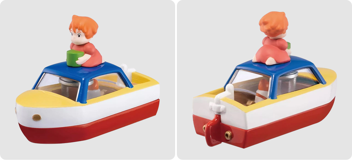 Takara Tomy Dream Tomica Studio Ghibli Ponyo on the Cliff Ponyo Sousuke ...