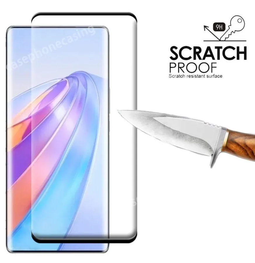 1 Pieces Full Cover Curved Tempered Glass Screen Protector for Honor ...