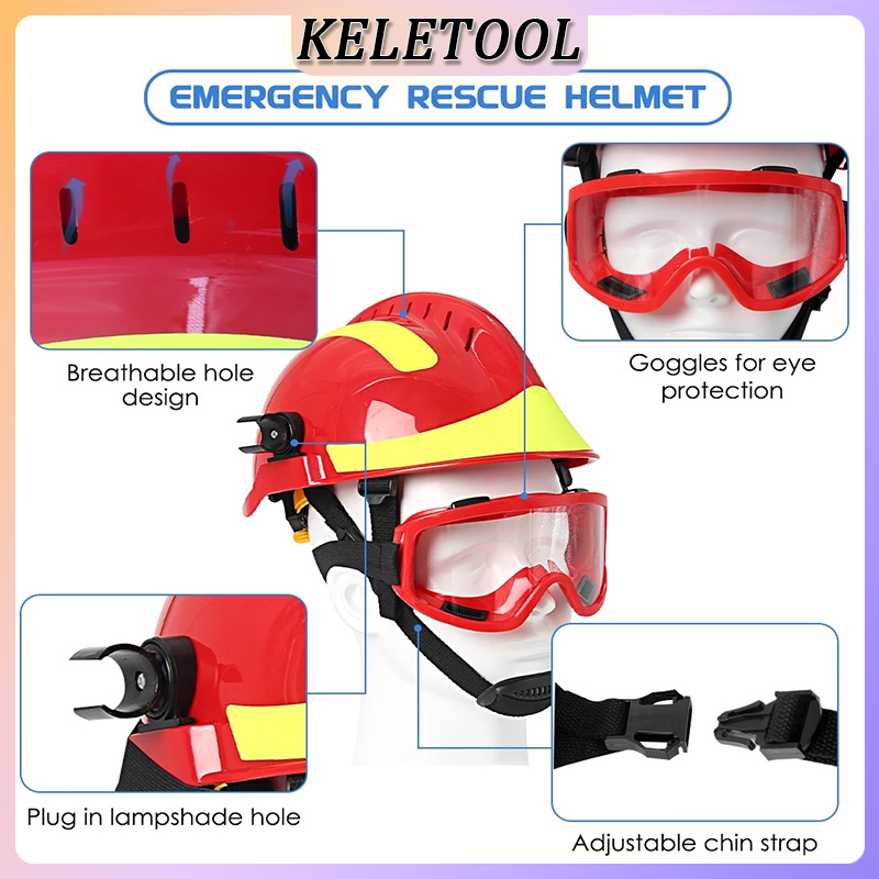 safety helmet Building protective helmet emergency rescue helmet ...