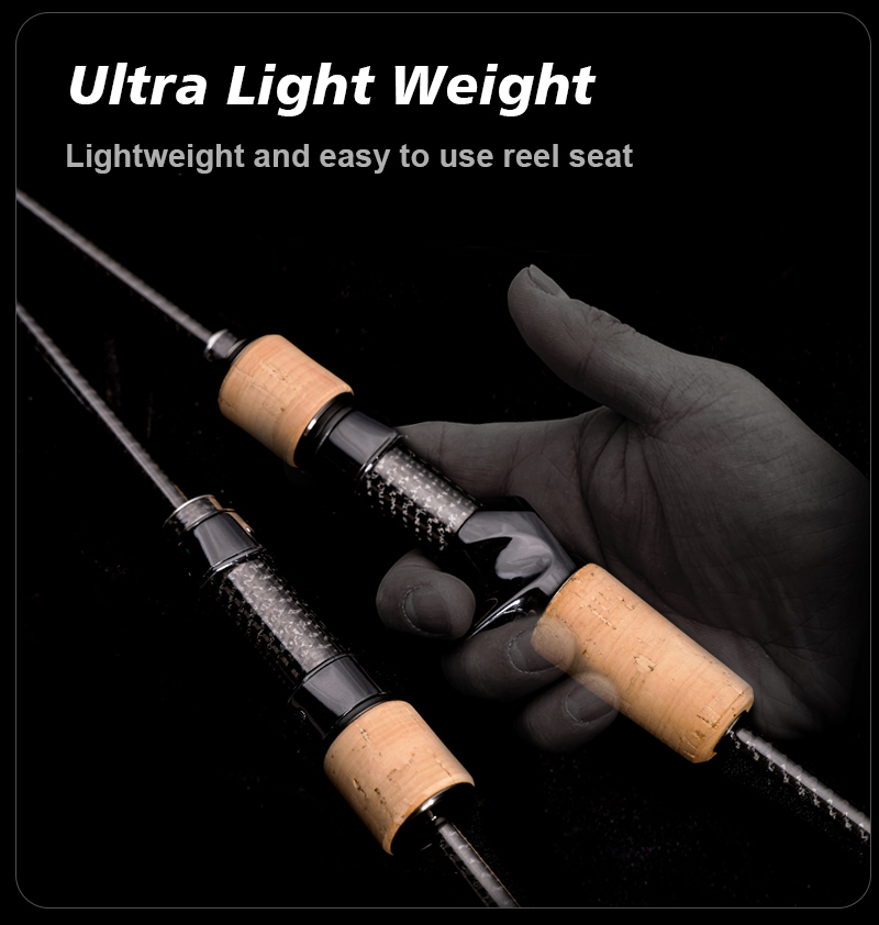 PURELURE Perch Trout Bass Bait Weight Titanium-T Xul BFS Rod (5ft/6ft/0 ...