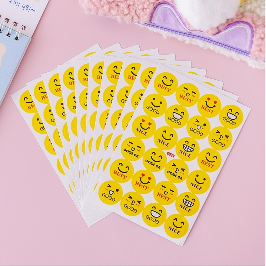 10 pcs Five star reward sticker Love Stickers Decorative Stickers ...
