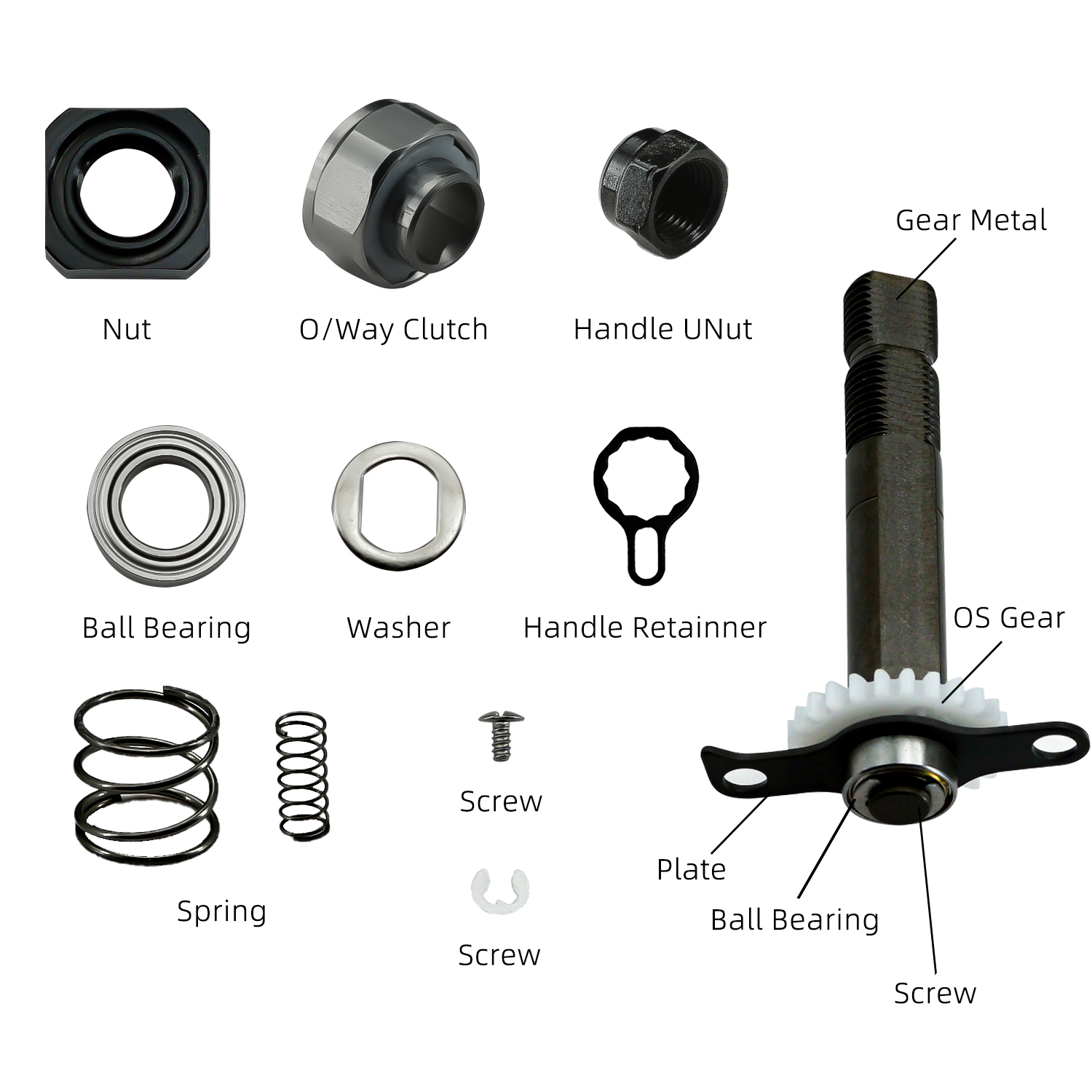 SEASIR baitcasting reel original parts only for cast x cast x2 mansory ...